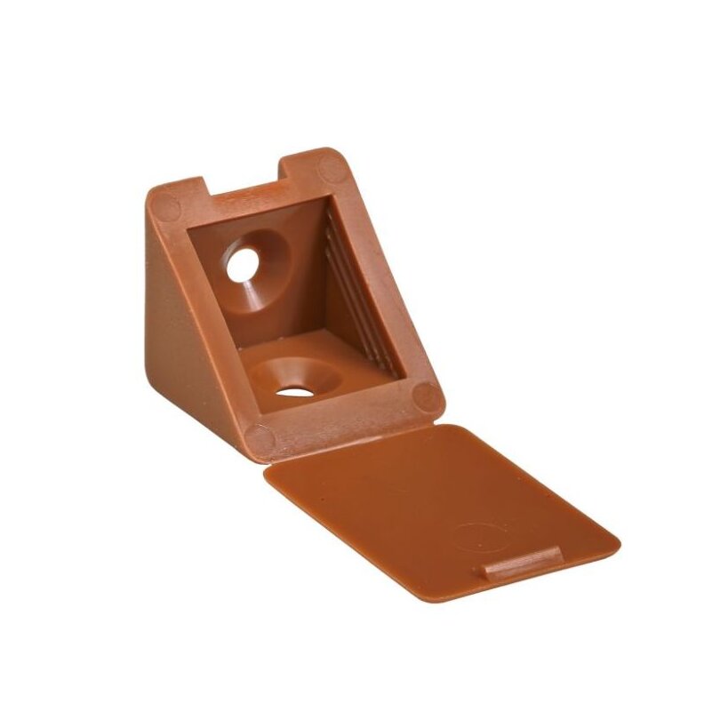 HETTICH Eckverbinder, 22 x 22 x 24mm, Calvados, 4 Stück, 1,92