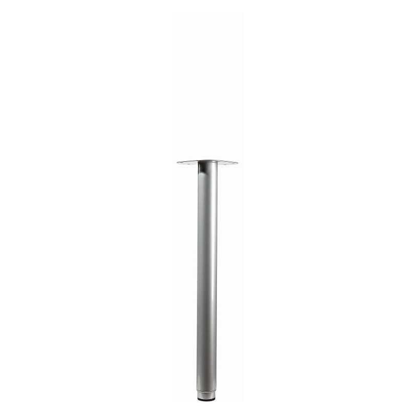 Universal Tischbein Höhenverstellbar Alu-Optik 900 bis 1200 mm B-WARE ...