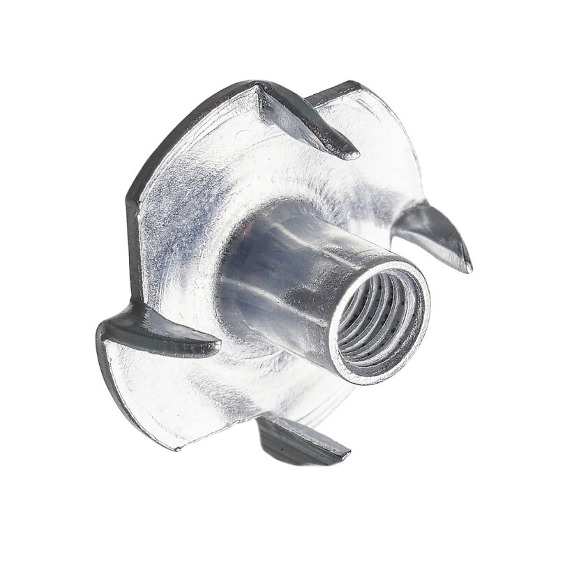 Stahl-Einschlagmutter mit Gewinde, M5, Ø8 / 18 mm, Stahl, verzinkt 20 ...