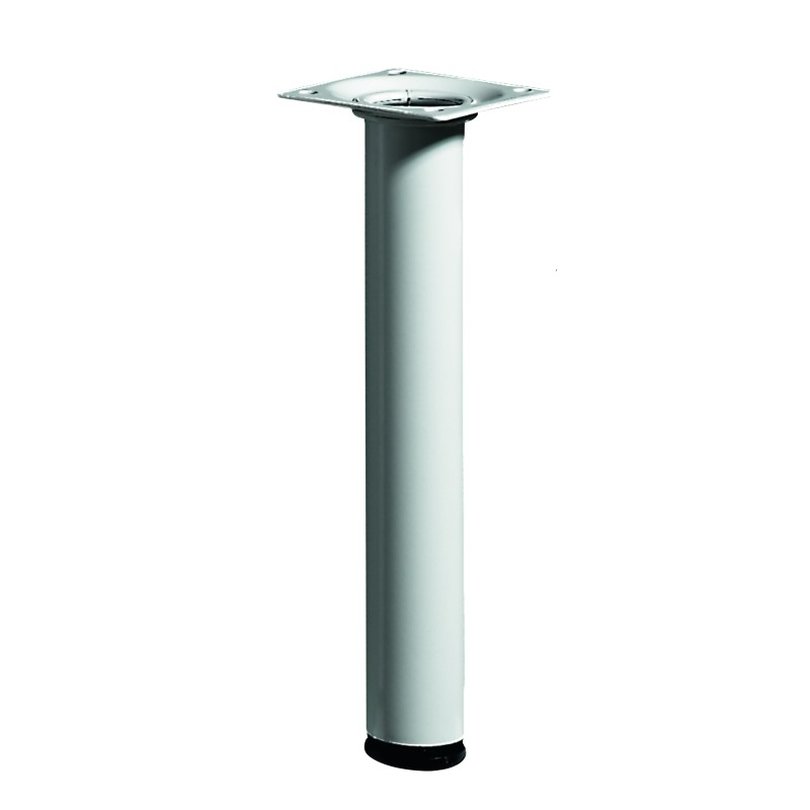 Tischbein weiß D 30 x 200 mm, 2,59
