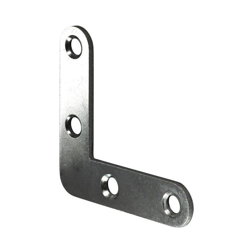 HETTICH Flachwinkel, 40 x 40 x 10mm, verzinkt, 30 Stück, 9,79