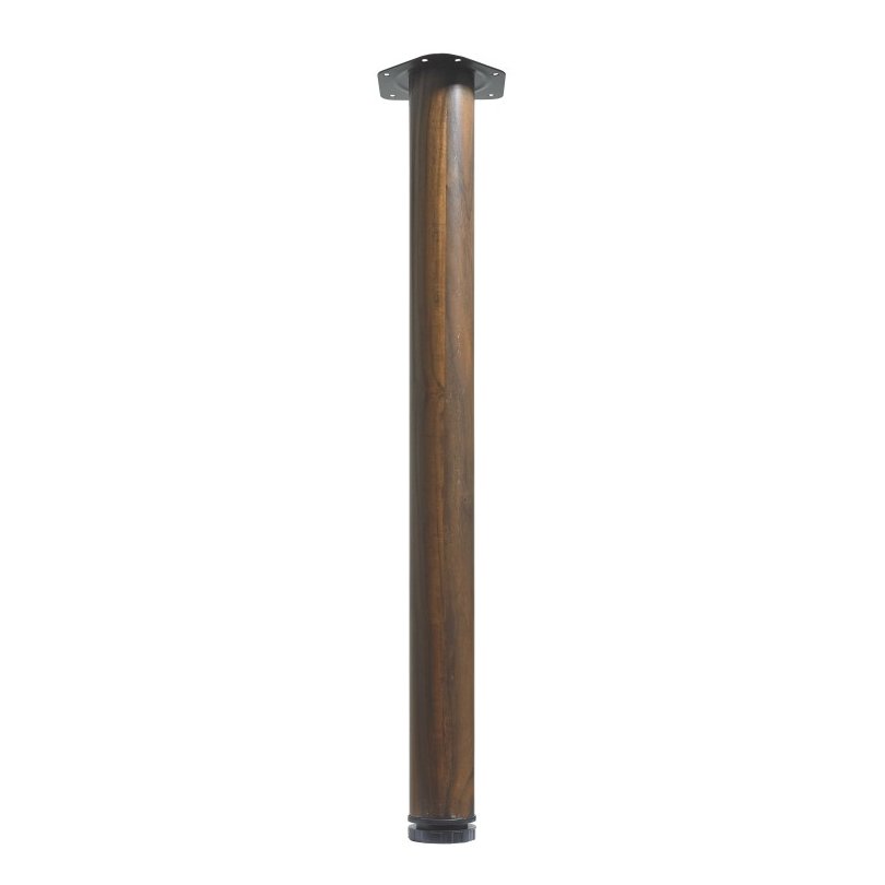Tischbein Zela D60 x 700mm Nussbaum Optik "der Trendartikel" "B-Ware ...